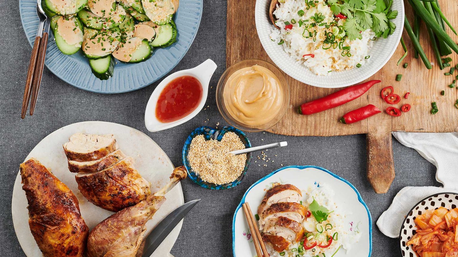 Helstekt kalkon med asiatiska smaker - Ingelsta Kalkon